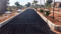 What is a road pavement, and how is it designed?